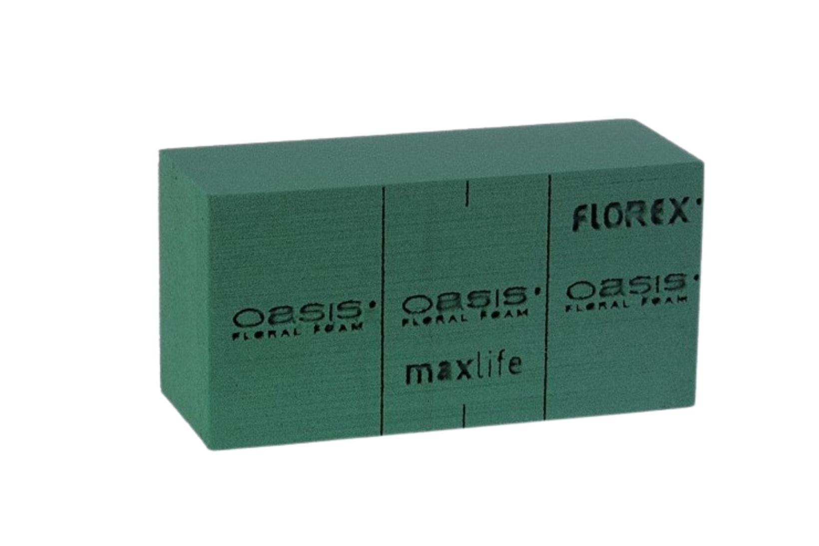 Florex tehla zelená 23x11x7,7cm (20) KS na živé kvety